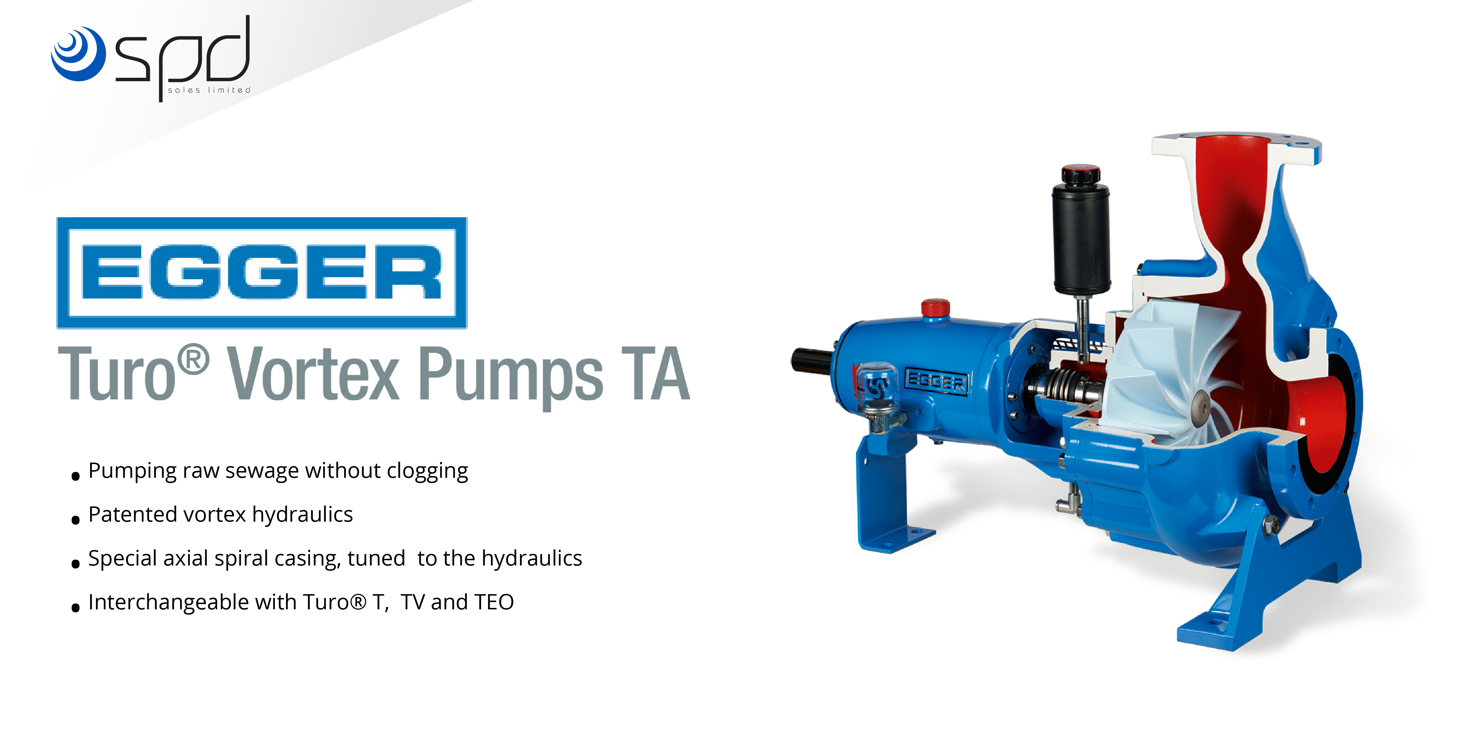 Egger Turo® Vortex Pumps TA - SPD Sales Limited